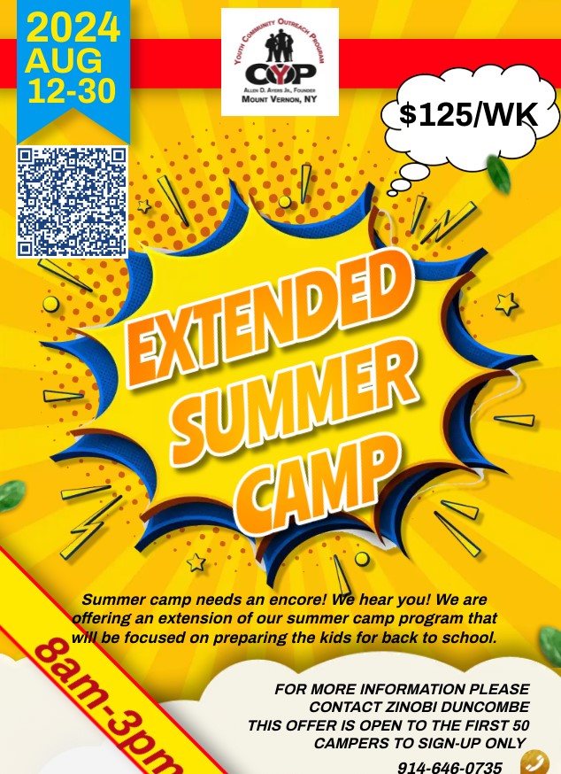 Youth Community Outreach Program – Mount Vernon, New York